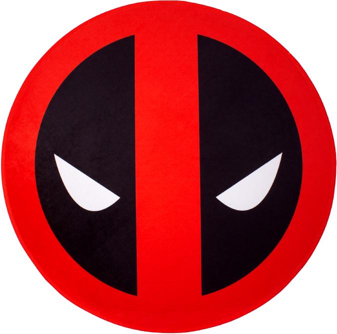 DEADPOOL - Tapis d'intérieur - Diamètre 80cm - Deadpool Face ...