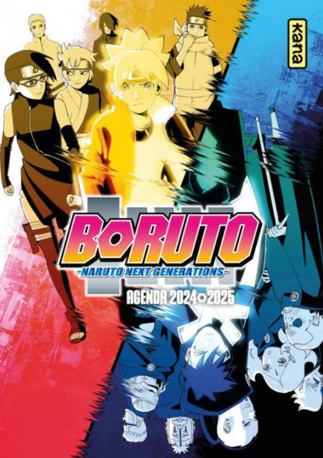 BORUTO - Agenda 2024/2025 : ShopForGeek.com: Papeterie Naruto
