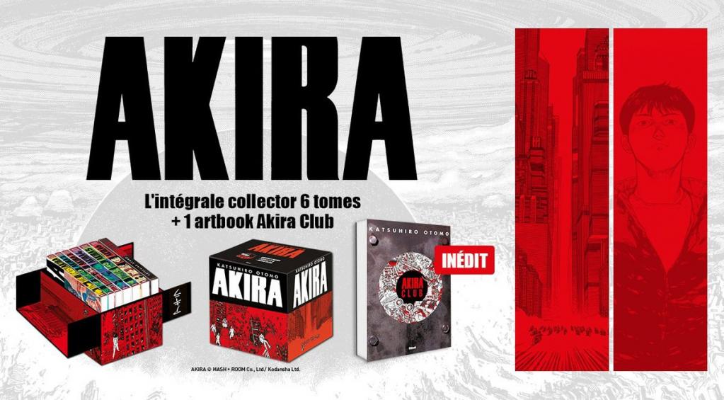 AKIRA - Intégrale Collector avec artbook Akira Club - Réédition ...