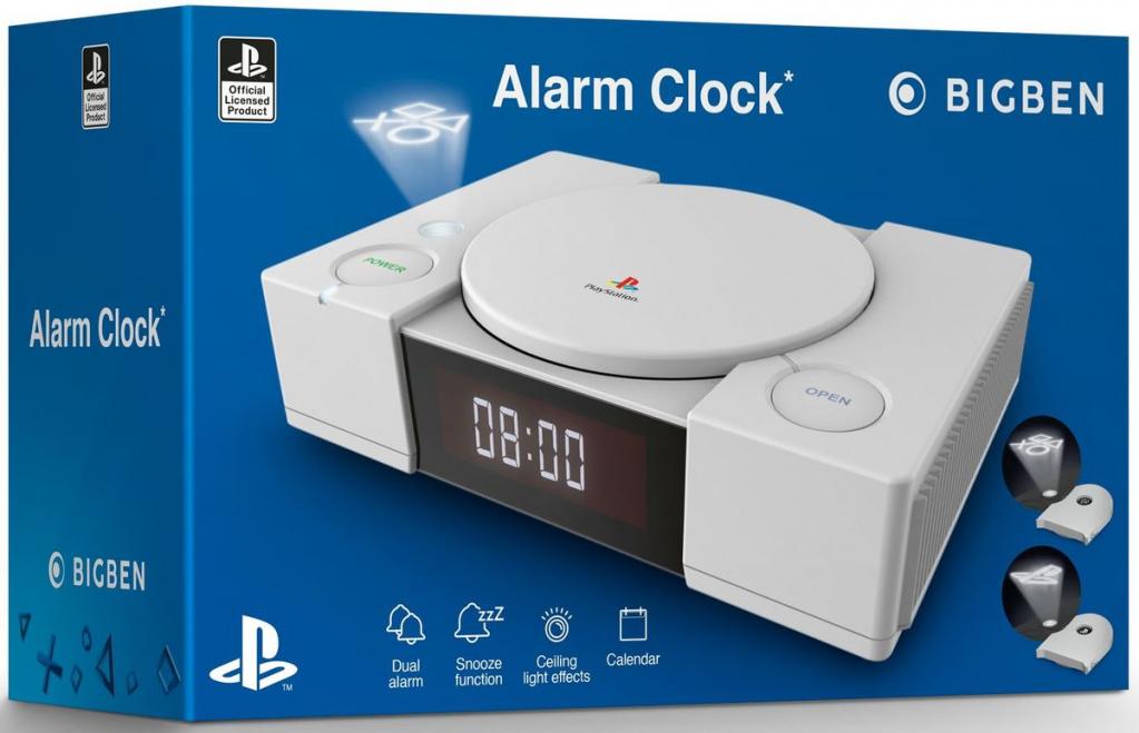Official Playstation Radio Clock with Projection : ShopForGeek.com ...