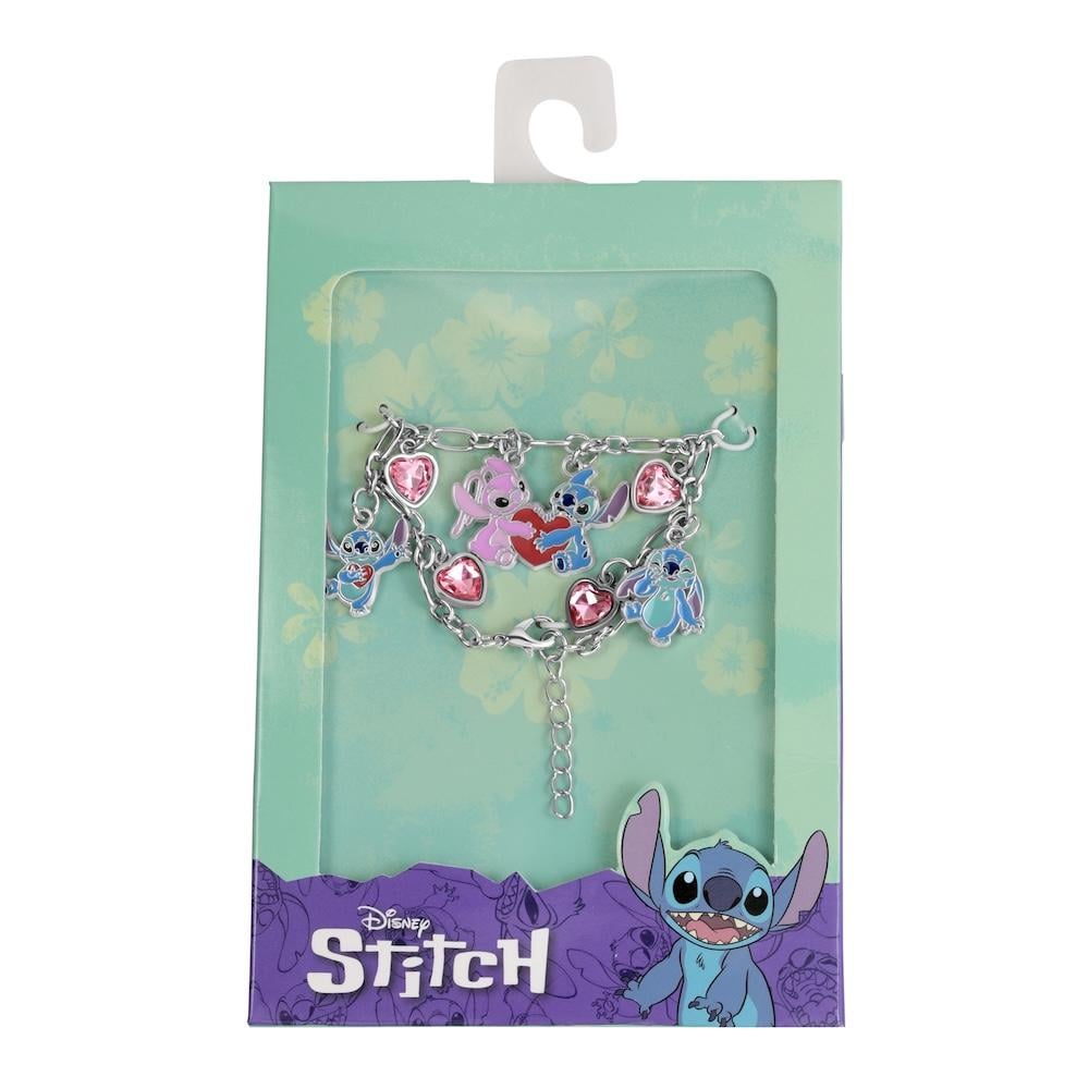 STITCH & ANGEL - Love - Bracelet + Charmes Stitch 7mm : ShopForGeek.com ...