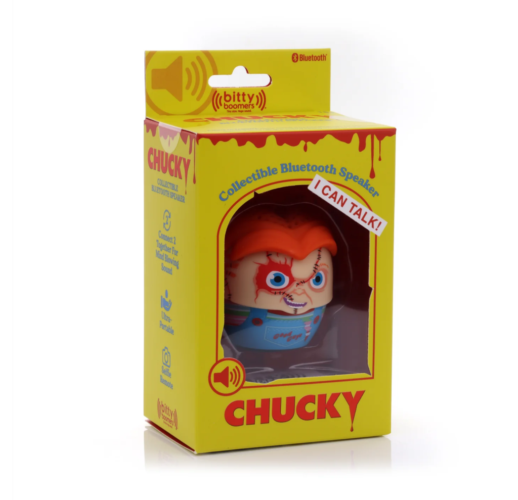 CHUCKY - Mini Bluetooth Speaker - Bitty Boomers : ShopForGeek.com ...