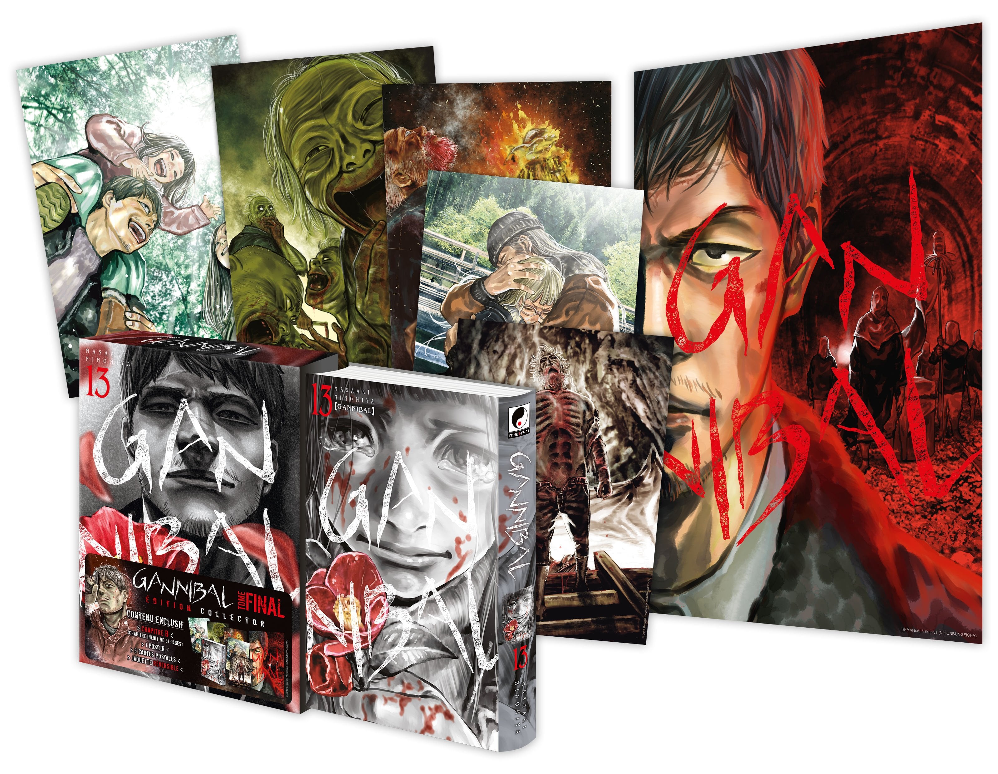 GANNIBAL - Tome 13 - Edition collector : ShopForGeek.com: Manga Gannibal