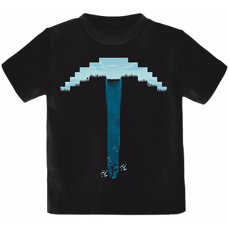 MINECRAFT - T-Shirt Pick Axe (12/13A) : ShopForGeek.com: T-Shirt Cotton ...