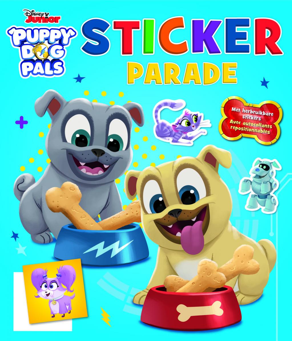 Disney - Sticker Parade - Puppy Dog Pals : ShopForGeek.com: Literature ...