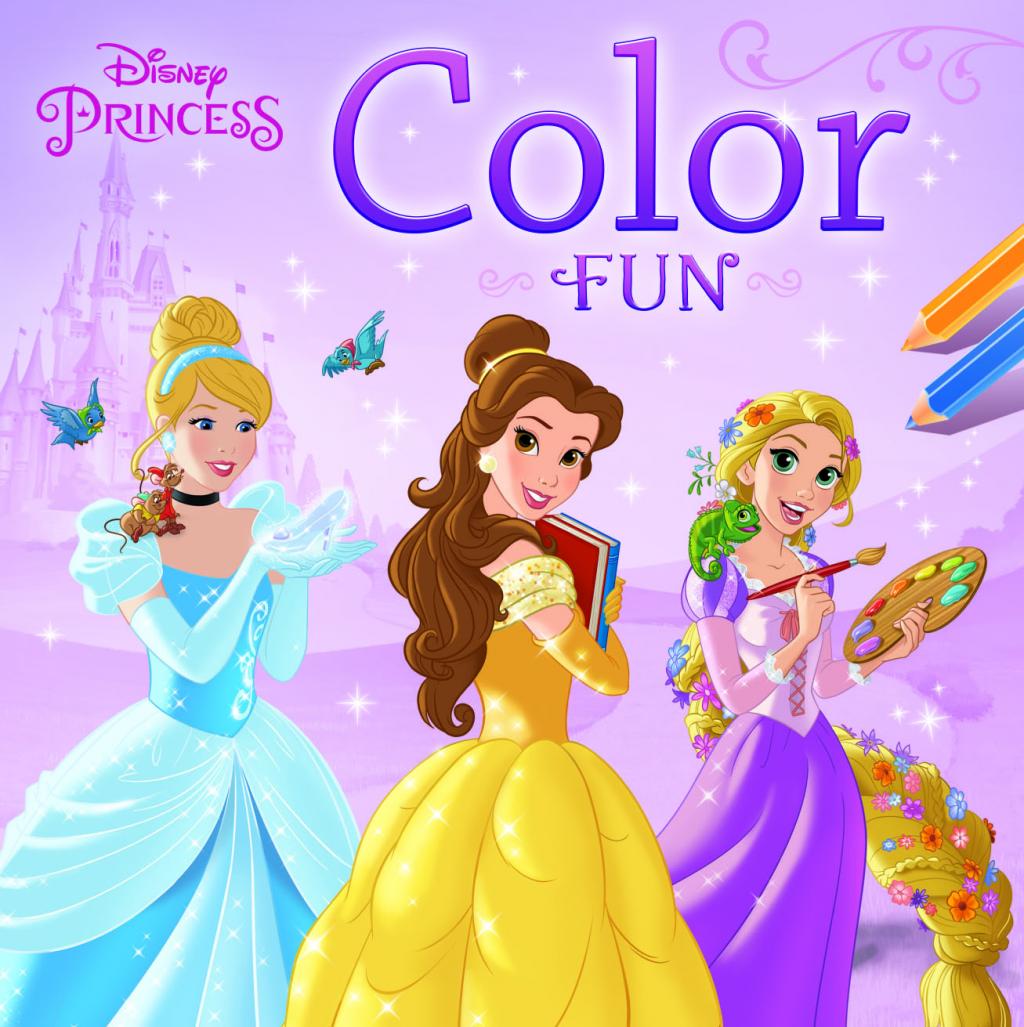 Disney Color Fun Princess ShopForGeek Literature Books DISNEY disney-color-fun-princess-shopforgeek-literature-books-disney