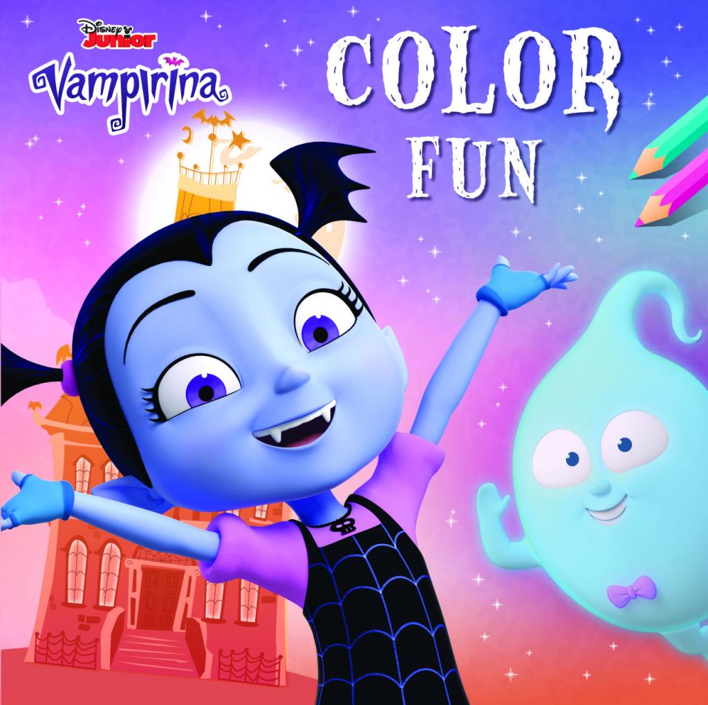 Disney - Color Fun Vampirina : ShopForGeek.com: Literature books DISNEY