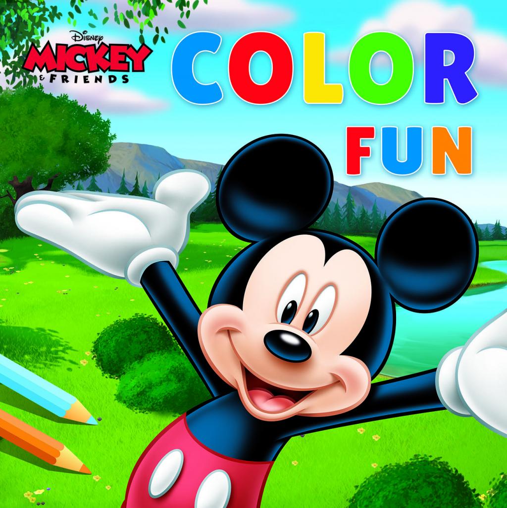 Disney - Color Fun Mickey : ShopForGeek.com: Libro de literatura DISNEY