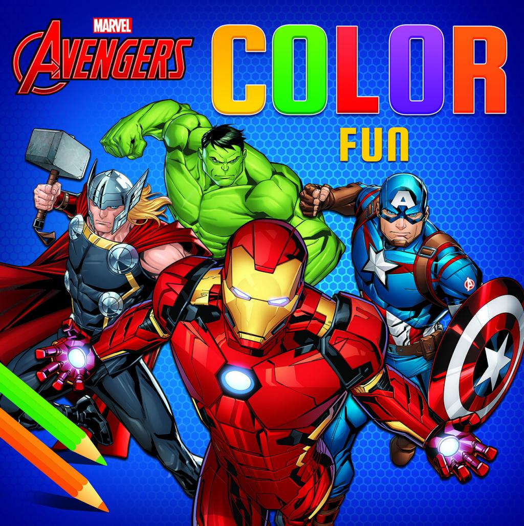 Avengers - Color Fun : ShopForGeek.com: Literature books Marvel