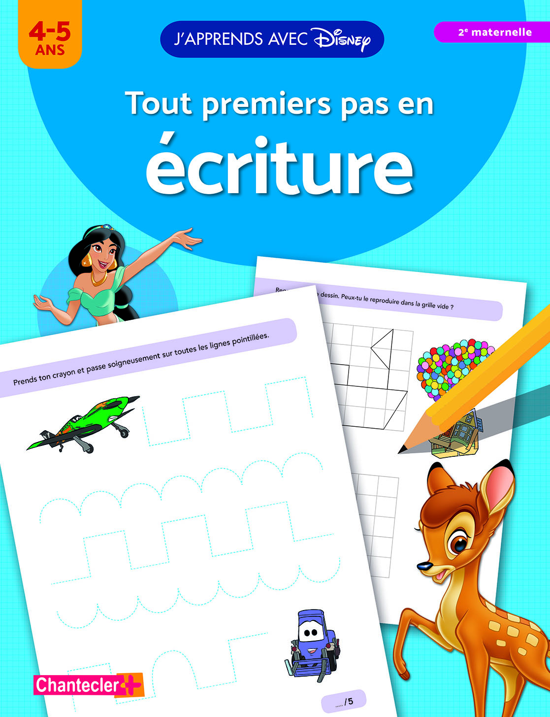 J'apprends avec Disney - Tout premiers pas en écriture - (4-5 ans ...