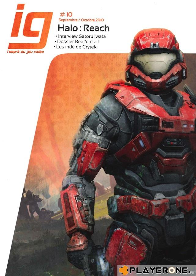 IG Magazine #10 - Halo Reach : ShopForGeek.com: Livre littérature Halo