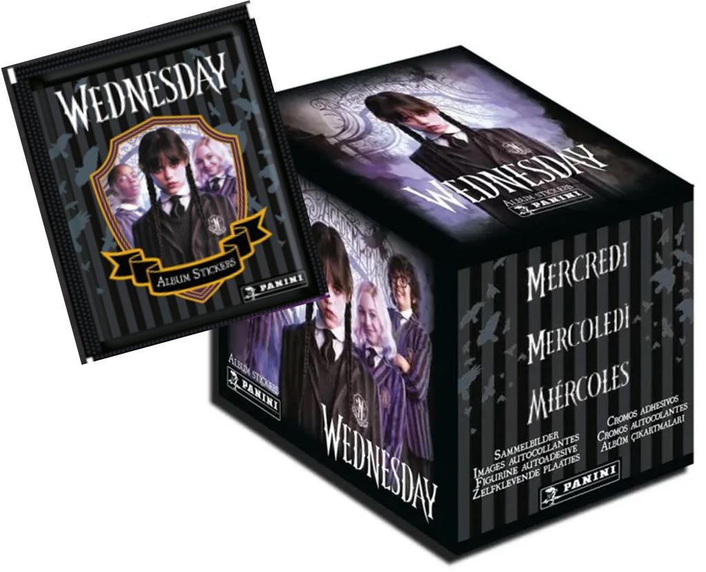 WEDNESDAY - Panini Display 36 Packet Stickers : ShopForGeek.com ...
