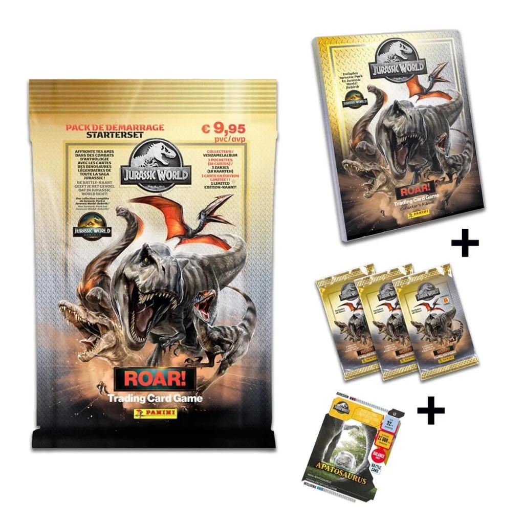 JURASSIC WORLD - Panini Trading cards (1 Binder + 3 poch + 1 Ed lim ...