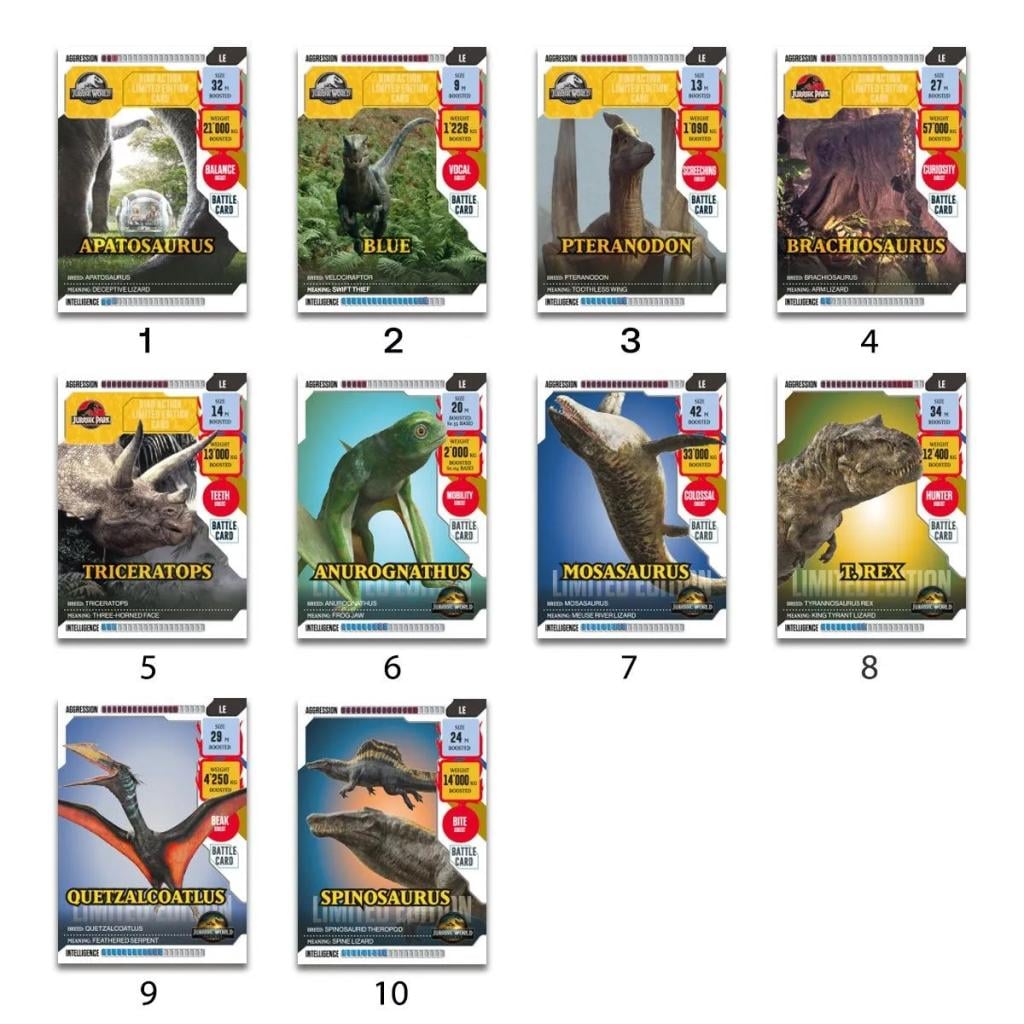JURASSIC WORLD - Panini Trading cards (1 Binder + 3 poch + 1 Ed lim ...