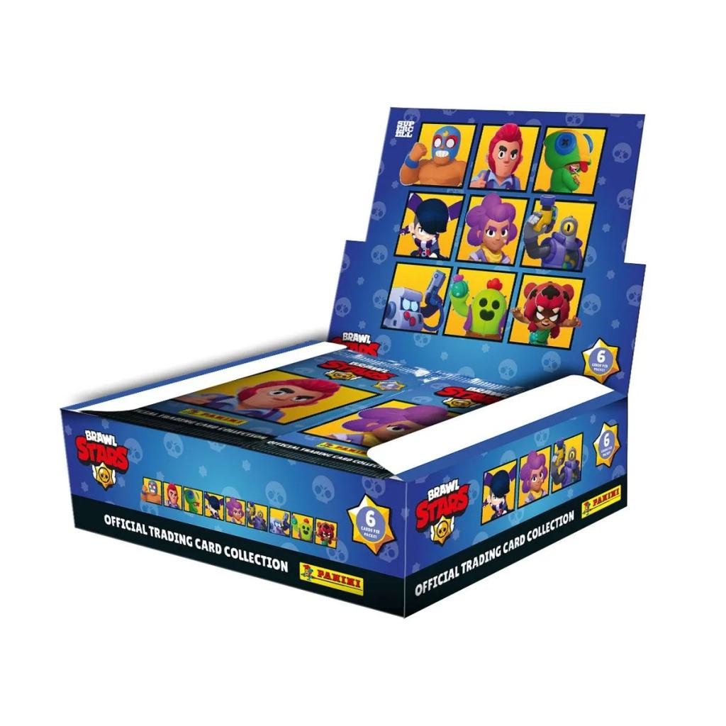 BRAWL STARS - Panini Display 24 Pochette 6 Trading cards : ShopForGeek ...
