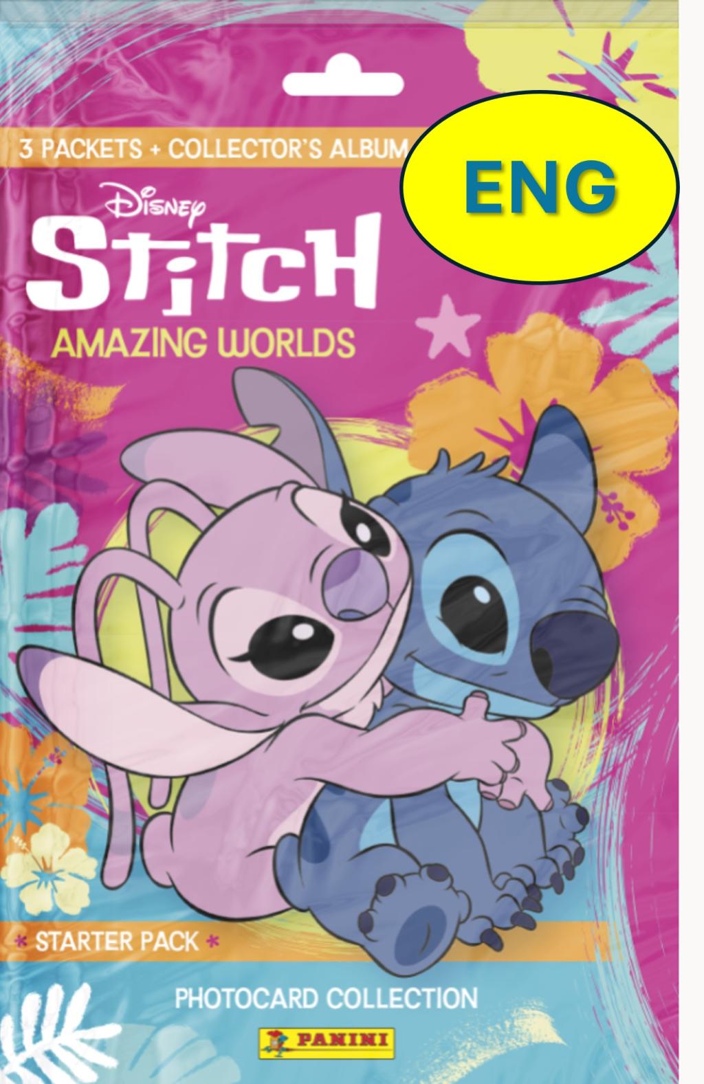 DISNEY - Stitch - Panini Photo Cards (1 col + 3 packets ) - EN ...