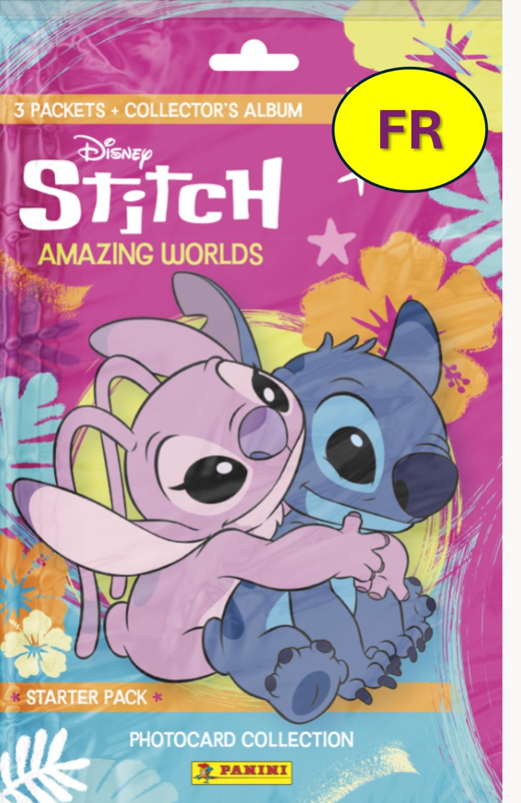 DISNEY - Stitch - Panini Photo Cards (1 col + 3 packets ) - FR ...