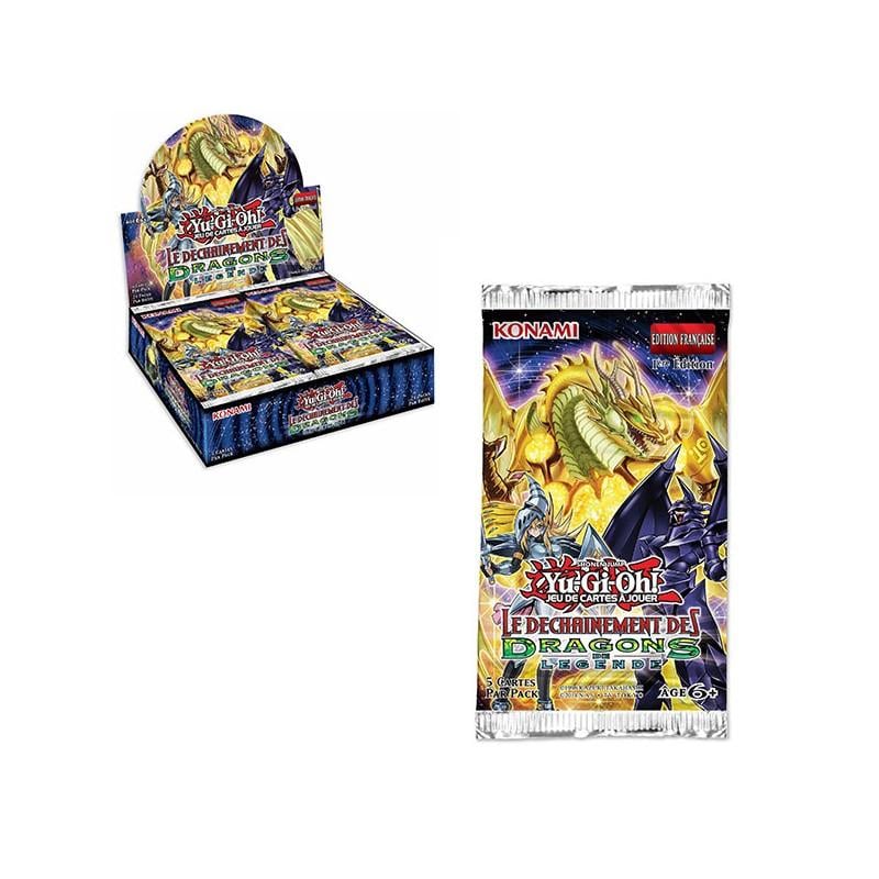 YU-GI-OH! JCC - Booster Déchainement Dragons de légende x24 ...