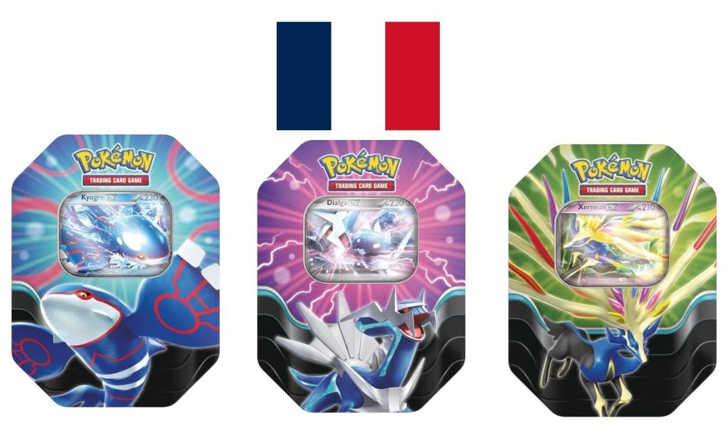 POKEMON - Tin Box - 2025/02 (3 Visuels) - FR : ShopForGeek.com: Card ...