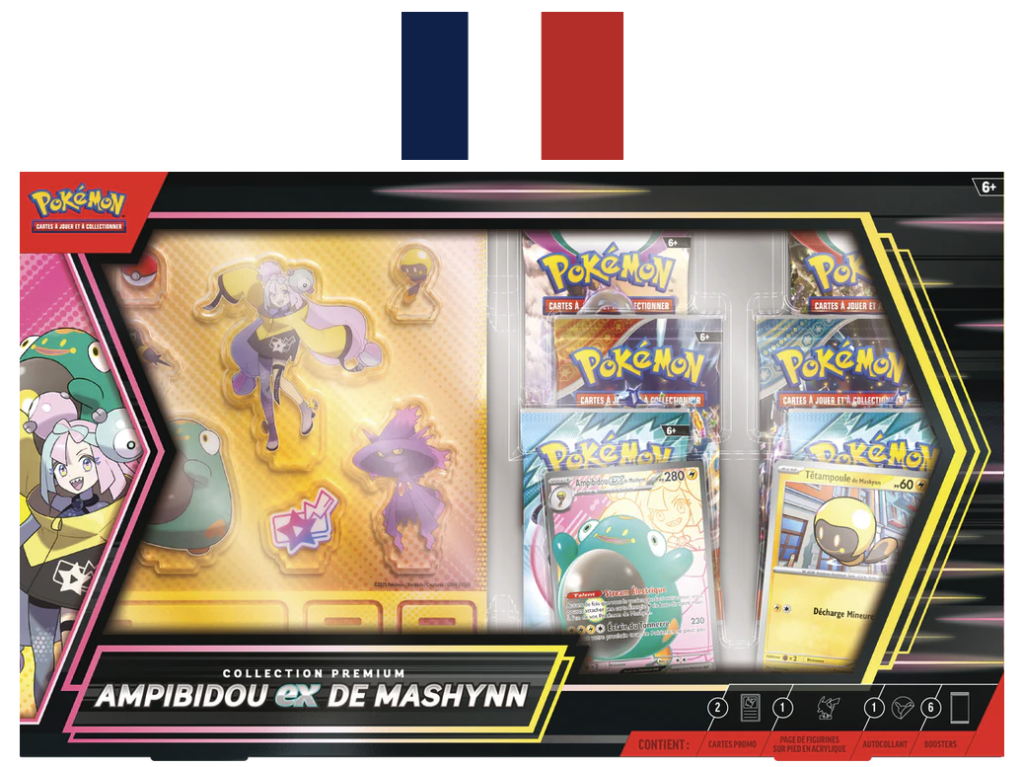 POKEMON - Coffret Ex Premium Collection Ampibidou - FR : ShopForGeek ...