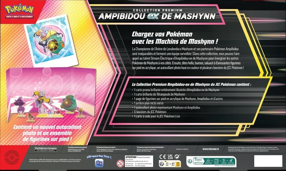 POKEMON - Coffret Ex Premium Collection Ampibidou - FR : ShopForGeek ...
