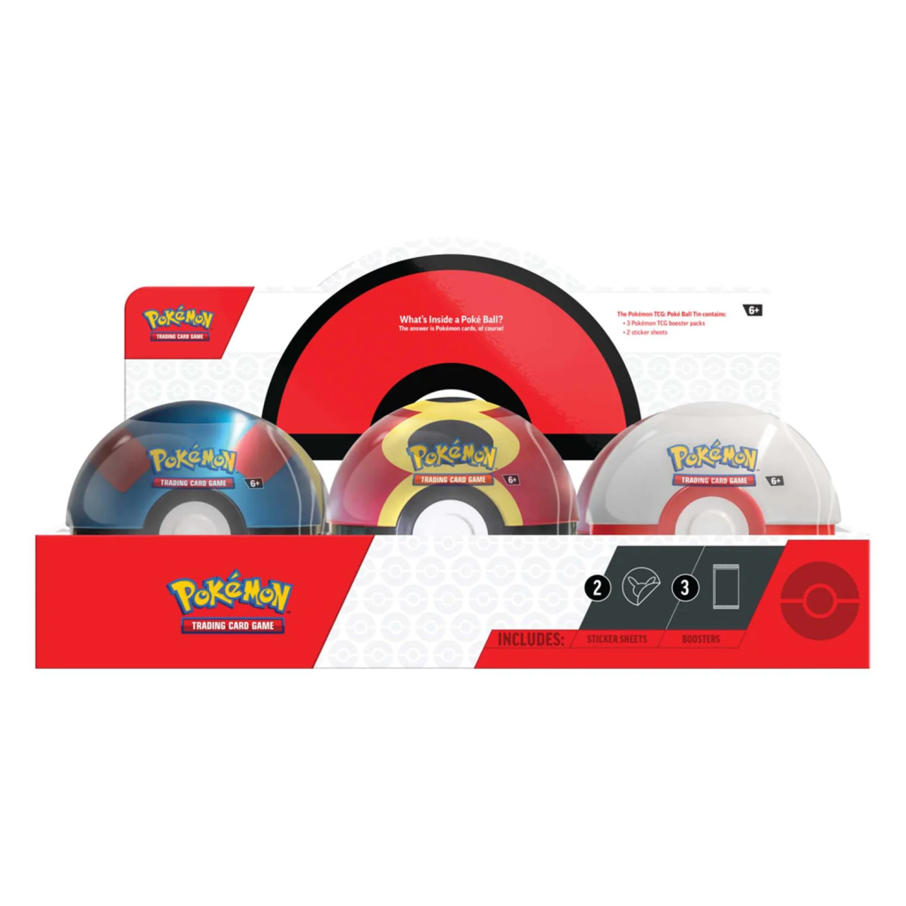 POKEMON - Pokeball Tin 2025/10 - FR : ShopForGeek.com: Card game ...