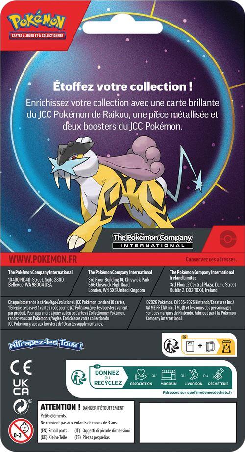 POKEMON - Pack Promo 2 Boosters (1 Carte Promo) 2026/01 - FR ...