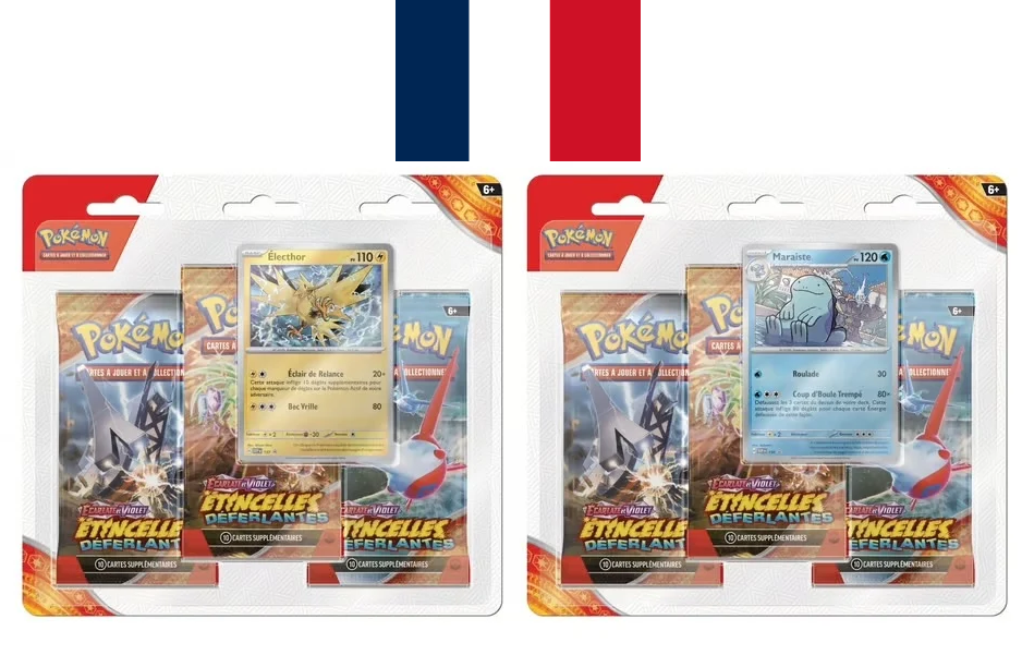 POKEMON - EV 08 Blister 3bs (Tripack) - FR : ShopForGeek.com ...