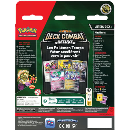 POKEMON - Deck de combat Deluxe (Mid Battle deck) Q3/2024 - FR ...
