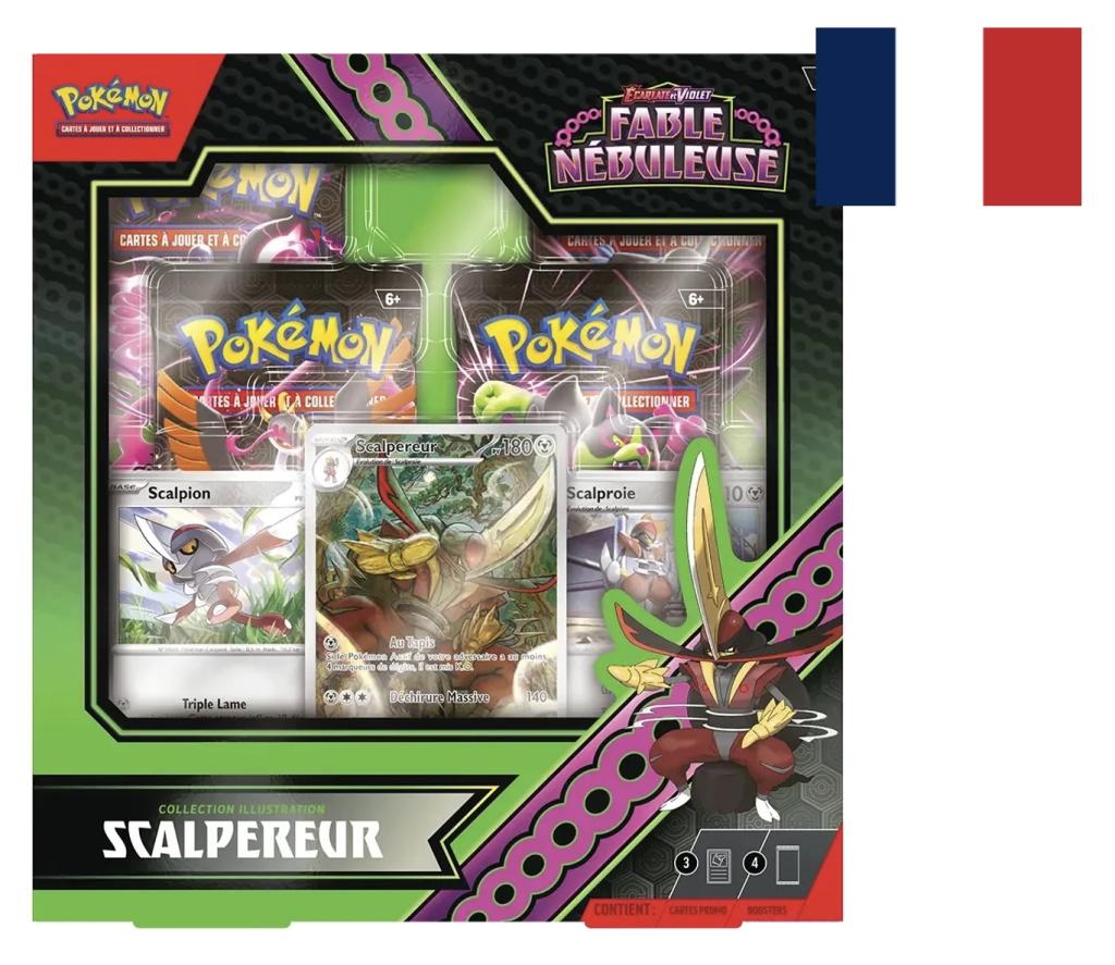 POKEMON - 6.5 Coffret IR (4 boosters) - FR : ShopForGeek.com: Card game ...