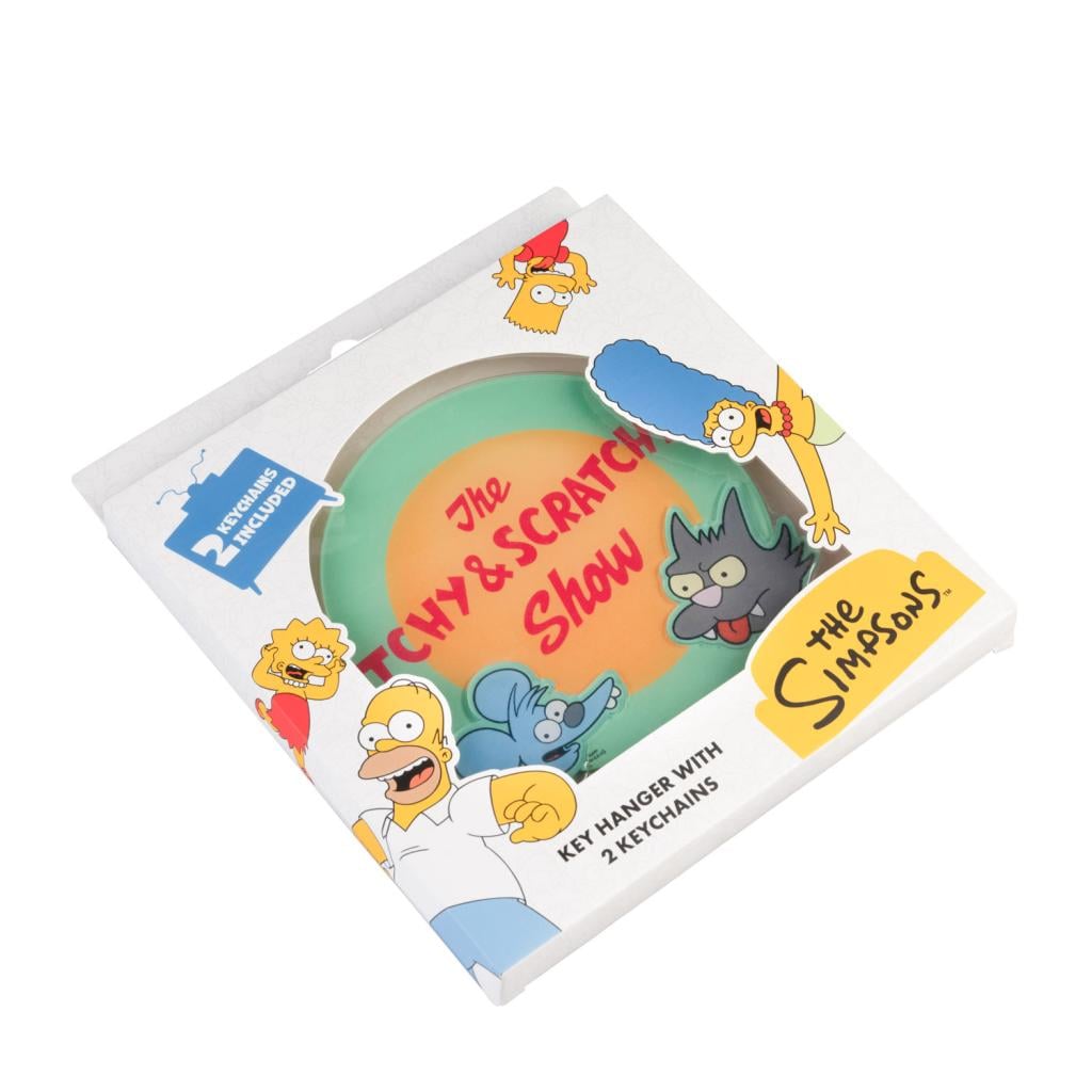 THE SIMPSONS - Wall Key Holder with 2 Keyrings : ShopForGeek.com: HOME ...