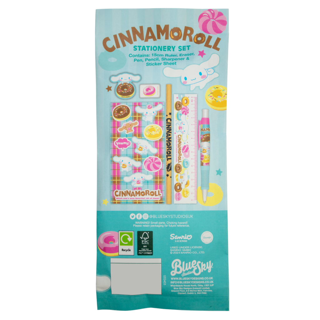 CINNAMOROLL - Stationery Set 6pc : ShopForGeek.com: Material escolar ...