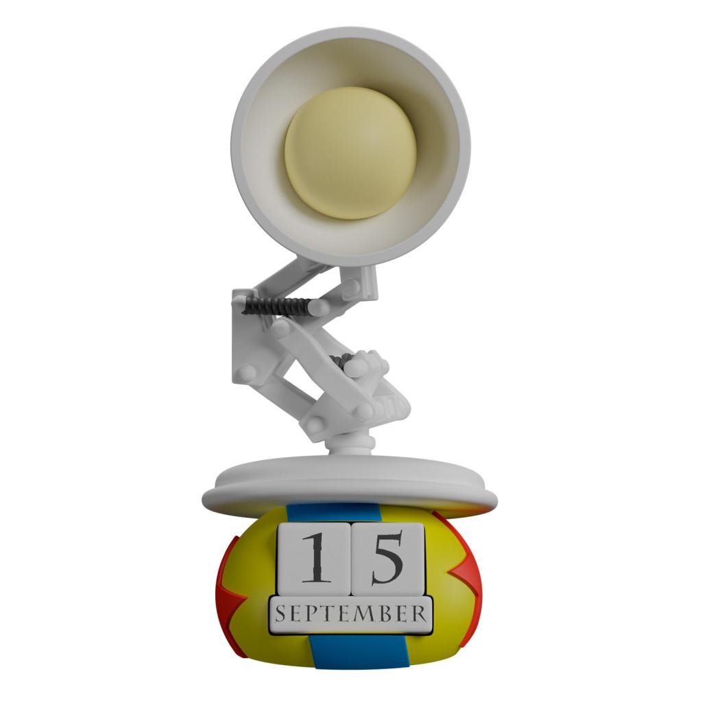 PIXAR - Luxo Jr. - Resin 3D Perpetual Calendar : ShopForGeek.com ...