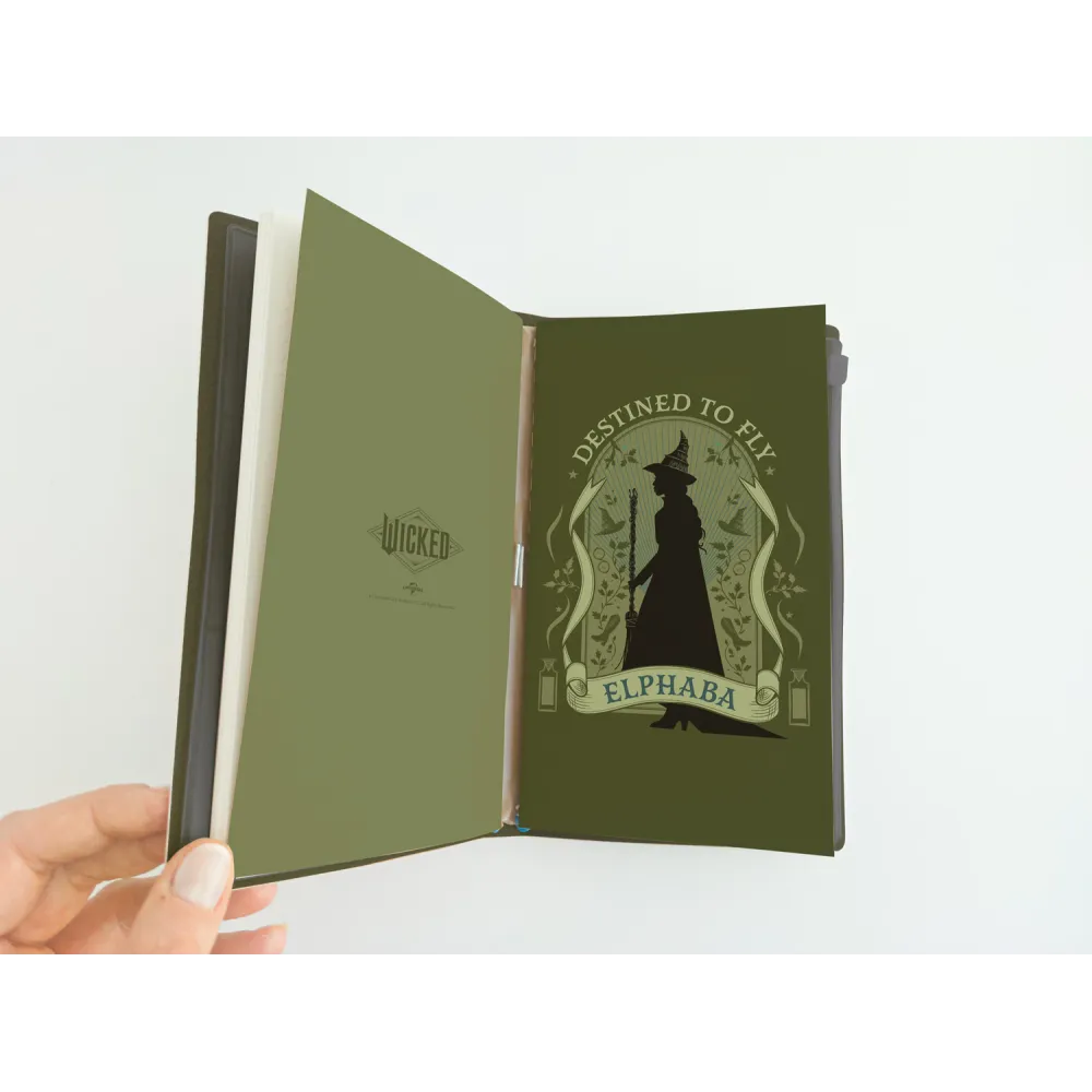 WICKED - Elphaba - Travel Notebook - Size A5 : ShopForGeek.com ...