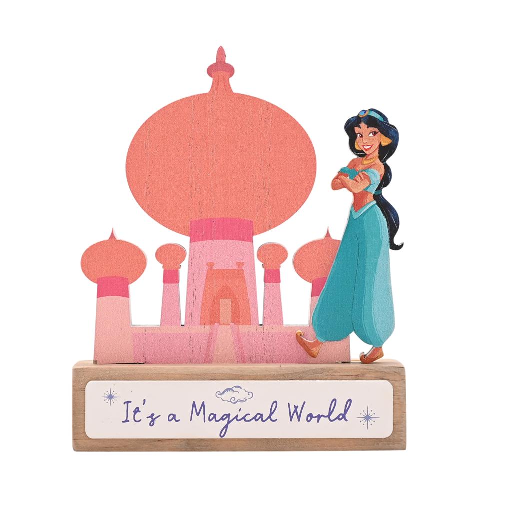 DISNEY PRINCESS - Jasmine - Mini Castle Plaque : ShopForGeek.com: HOME ...