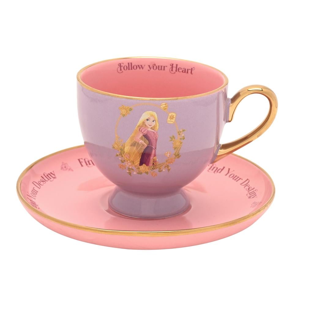 DISNEY PRINCESS - Rapunzel - Tea Cup + Saucer 7oz : ShopForGeek.com ...
