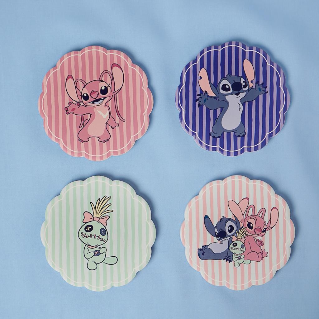 STITCH & ANGEL & SCRUMP - Set of 4 Ceramic Coasters : ShopForGeek.com ...