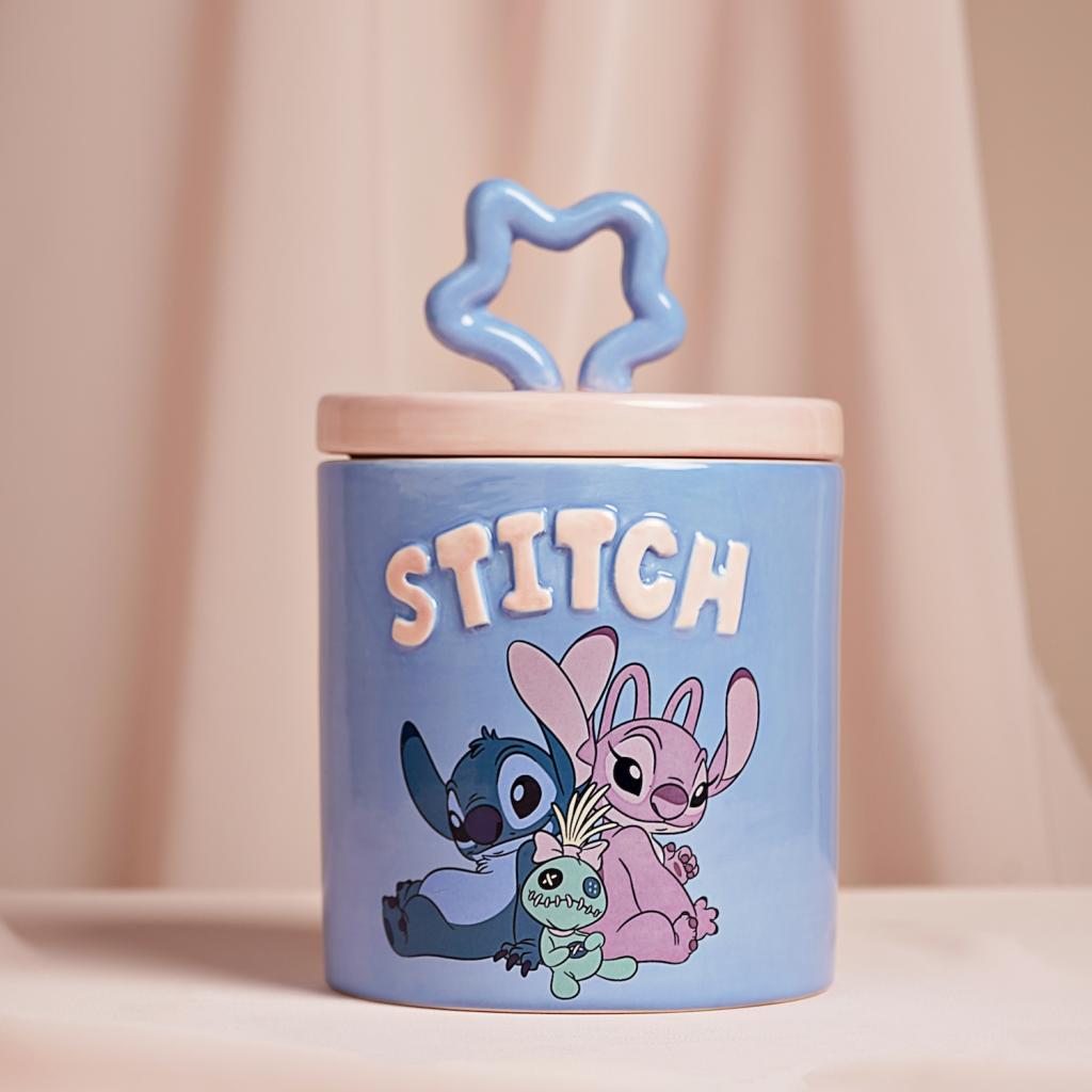 STITCH & ANGEL - Ceramic Storage Jar : ShopForGeek.com: Box Widdop DISNEY