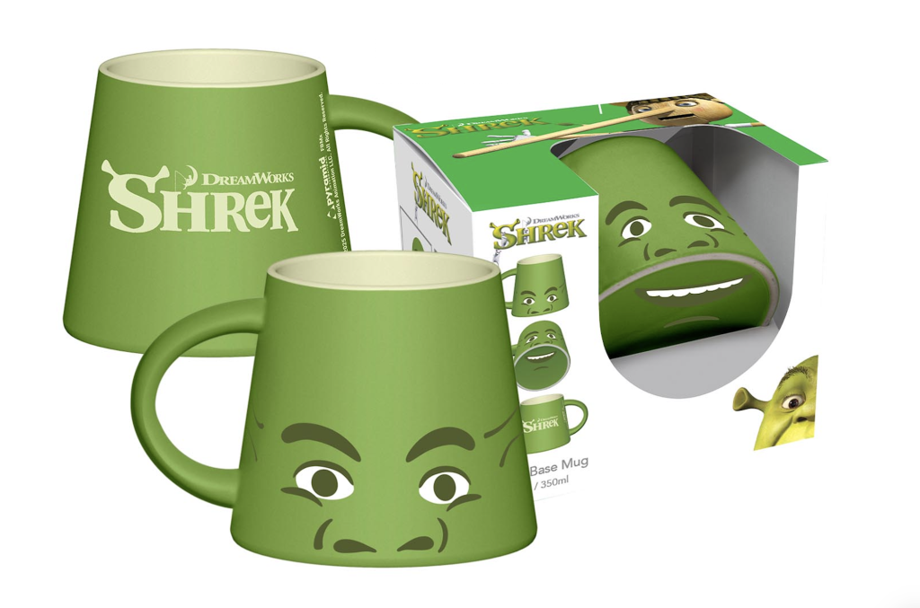 SHREK - Face Base Mug 12oz : ShopForGeek.com: Taza Pyramid