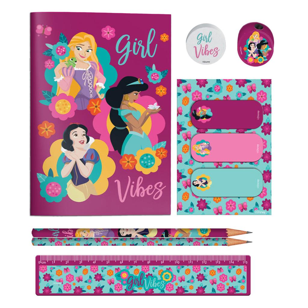 DISNEY - Princess - Stationery Set + Pencil Case - 10pc. : ShopForGeek ...