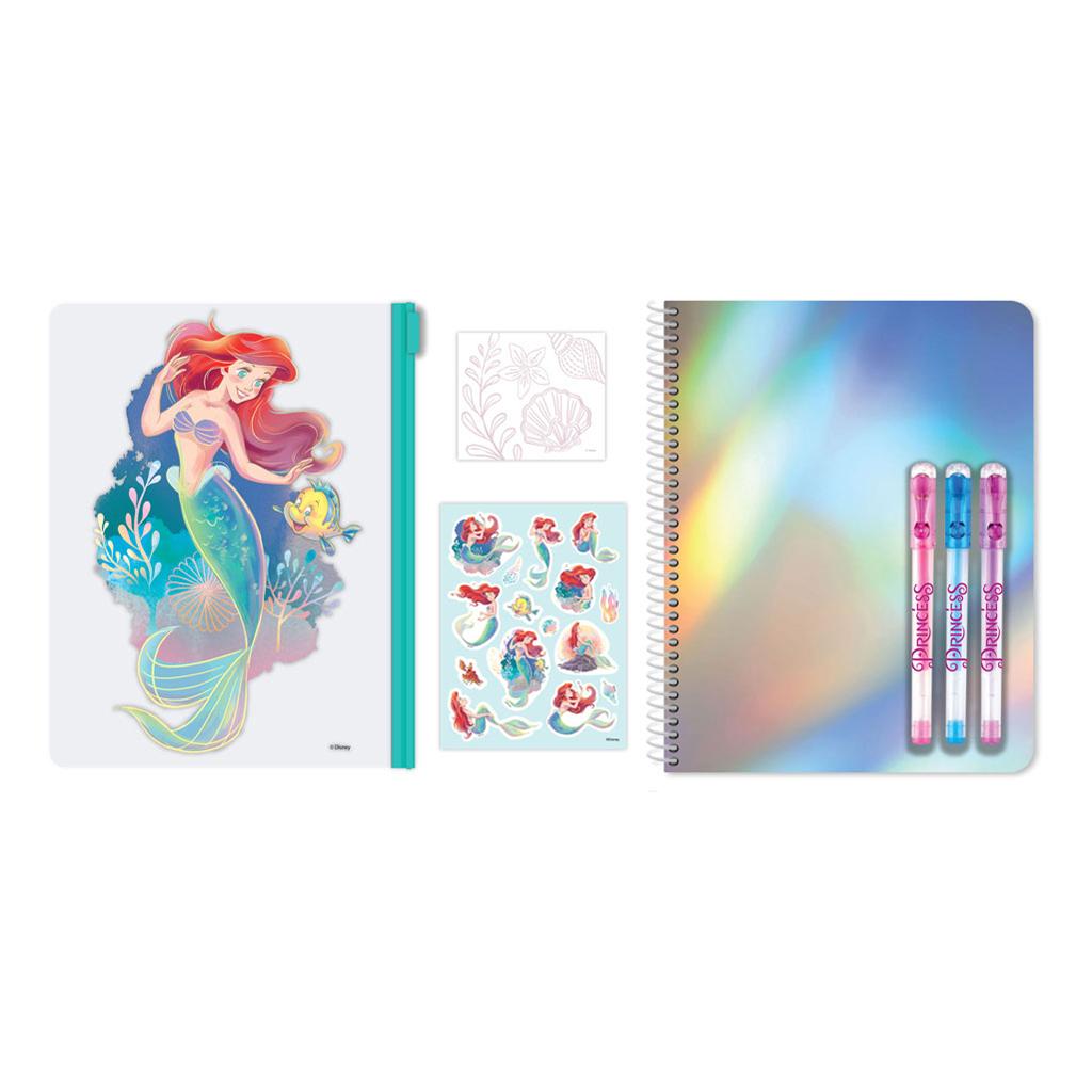 THE LITTLE MERMAID - Stationery Set + Pencil Case + A5 Notebook - 7pc ...
