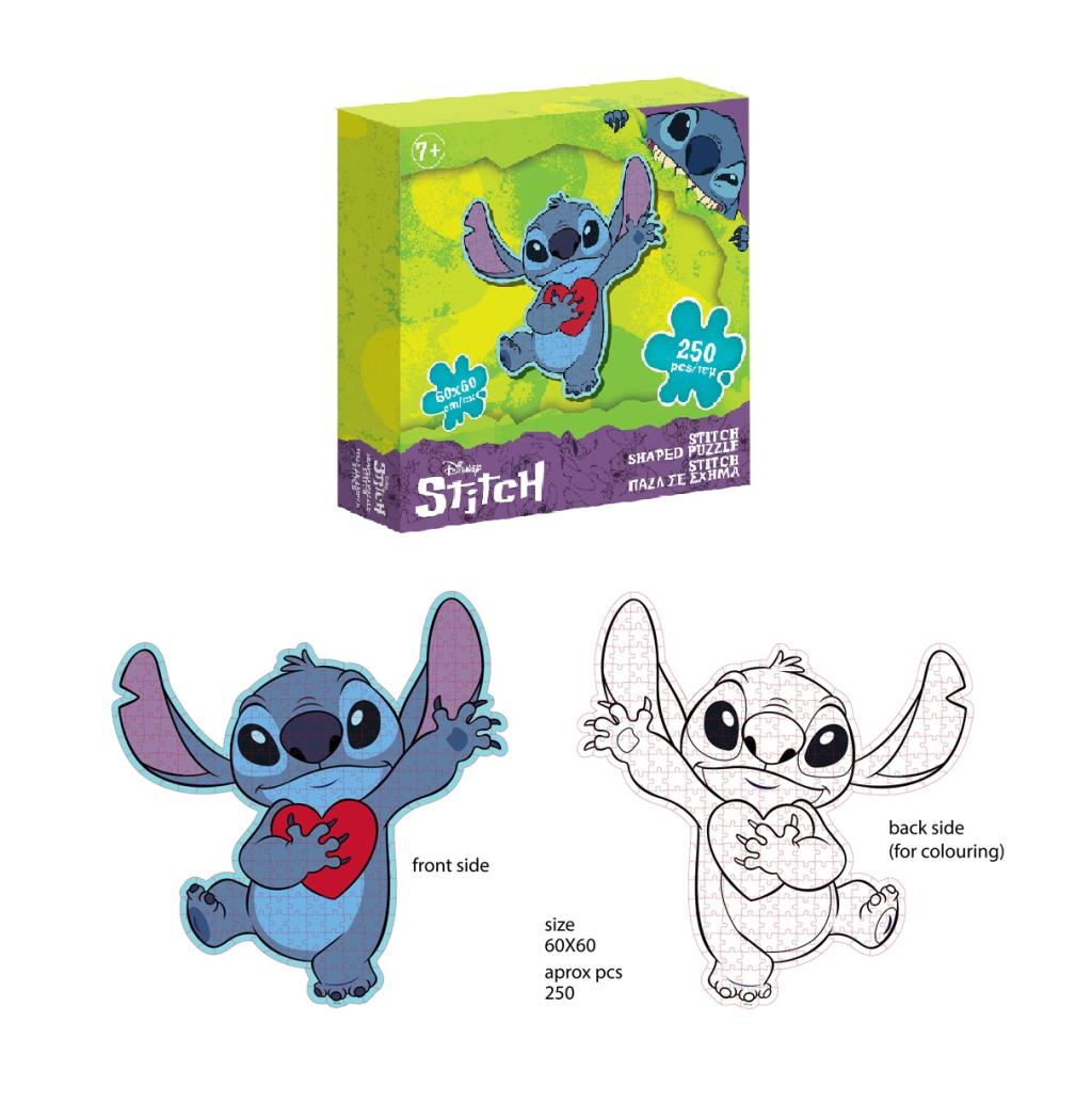 STITCH - Love - Puzzle 250P '60x60cm' : ShopForGeek.com: Puzzle Vamos DISNEY