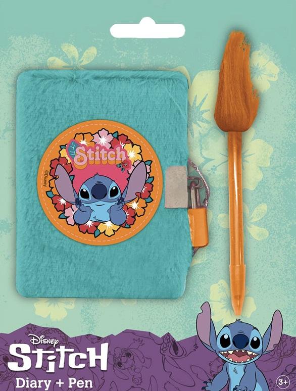 STITCH - Plush Secret Diary + Pen : ShopForGeek.com: Stationery DISNEY
