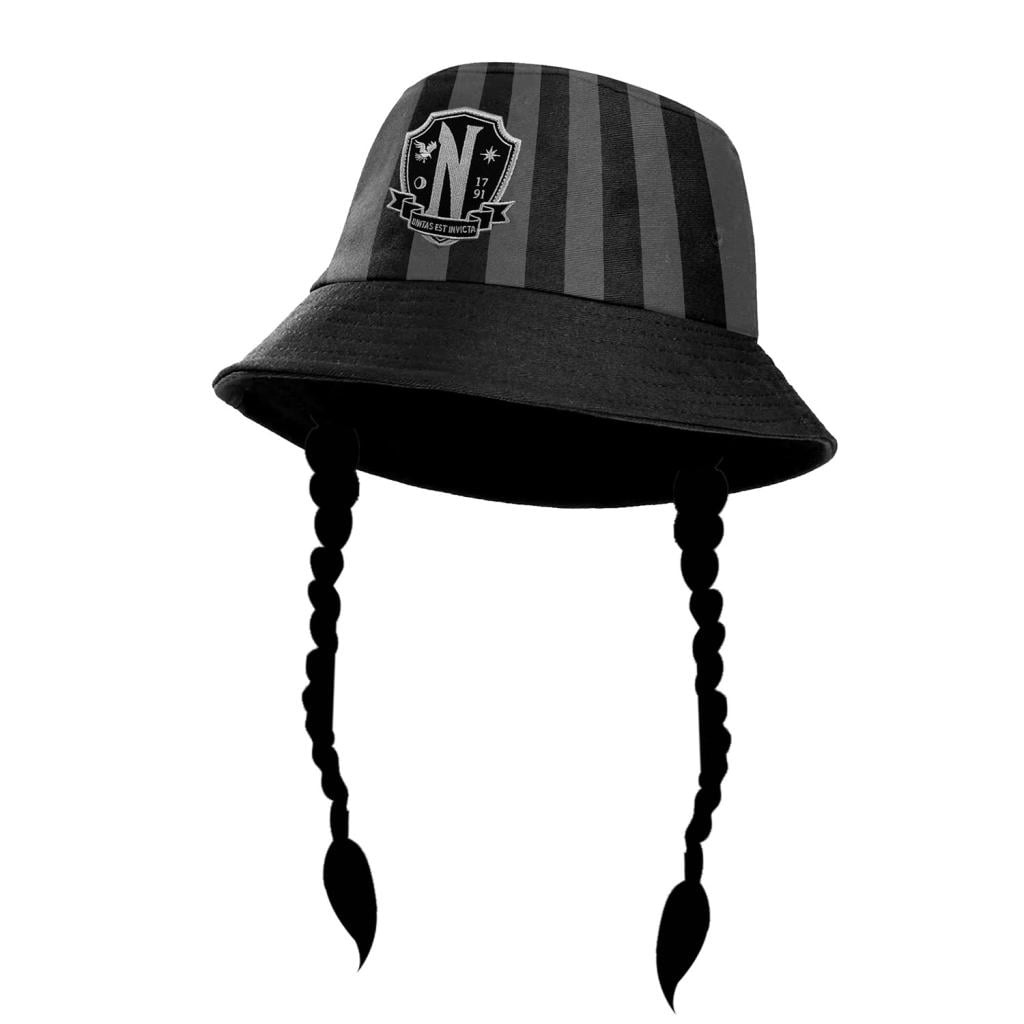 WEDNESDAY - Braid - Bucket Hat - 55 cm : ShopForGeek.com: Cap ...
