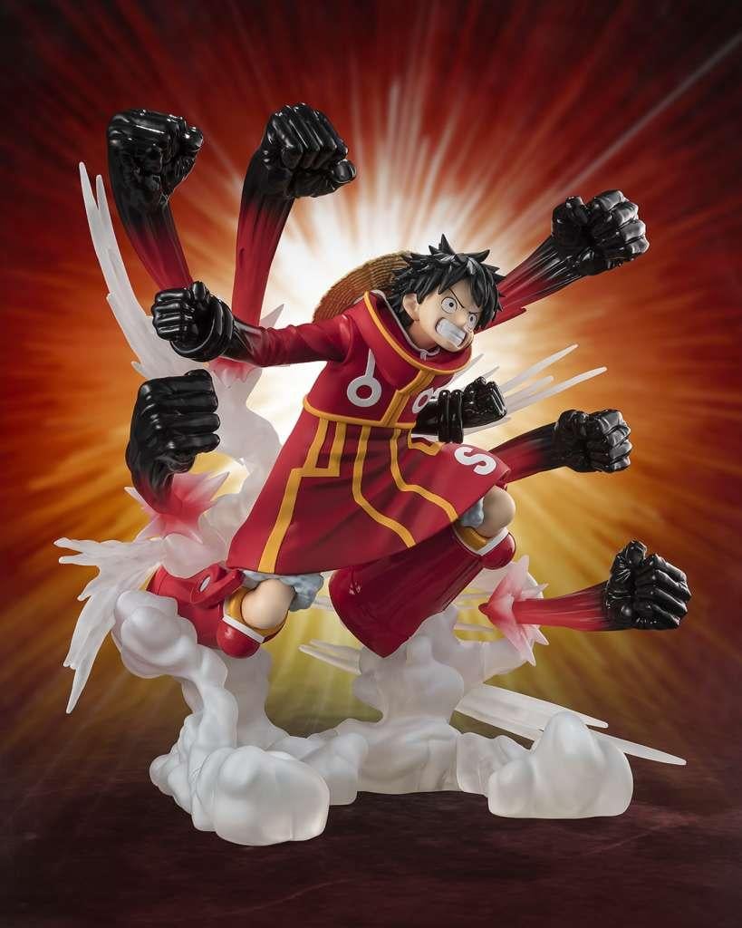 ONE PIECE - Luffy Gum-Gum "Extra Battle" - Statue FiguartsZERO 18cm ...