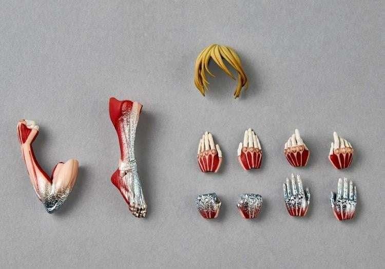 ATTACK ON TITAN - Female Titan - Figurine Revoltech A.Y. 16cm ...