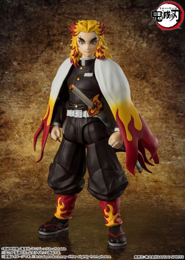 DEMON SLAYER - Kyojuro Rengoku - Figure S.H. Figuarts 15cm ...