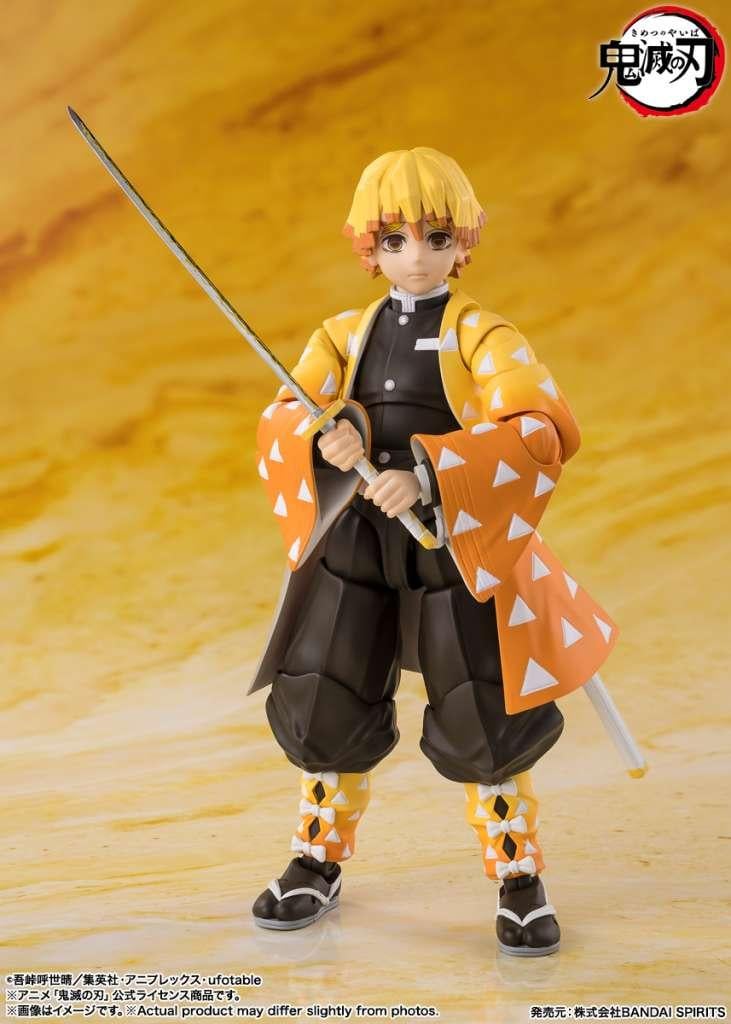 DEMON SLAYER - Zenitsu Agatsuma - Figure S.H. Figuarts 14cm ...