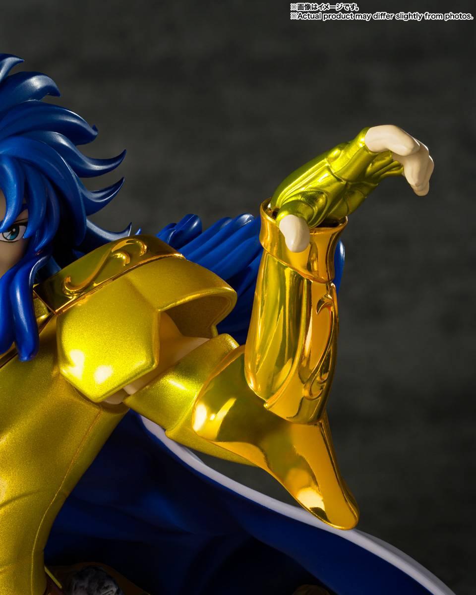 SAINT SEIYA - Gemini Saga - Statue FiguartsZERO Touche Metallique 21cm ...