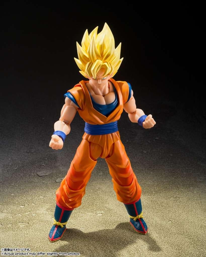 DRAGON BALL Z - Goku Super Saiyan Games Begin -Fig. S.H. Figuarts 15cm : ShopForGeek.com ...